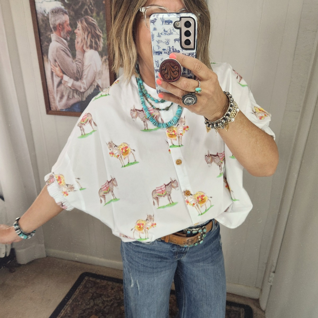 Ivy Jane Burro Blouse – U Bar and Company
