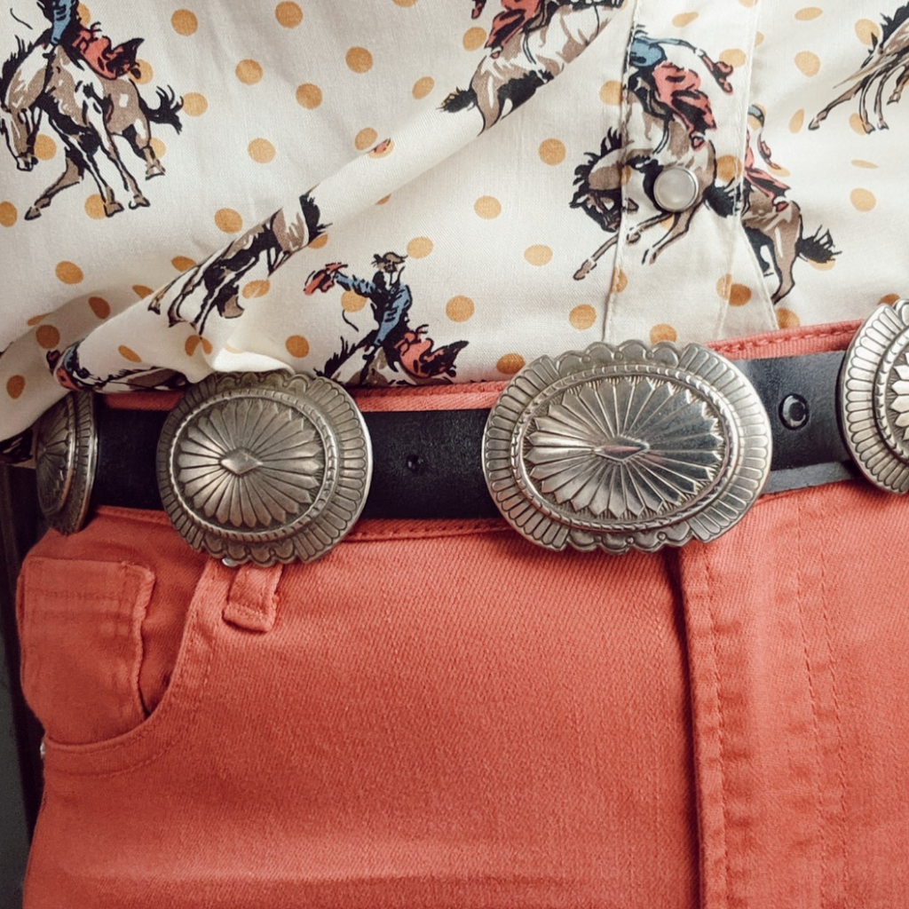 The Laramie Concho Belt – U Bar and Company