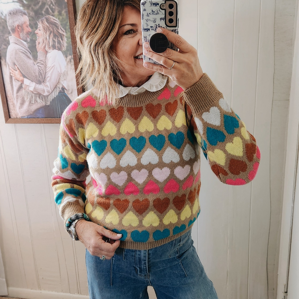 The Heart's Desire Sweater – U Bar and Company