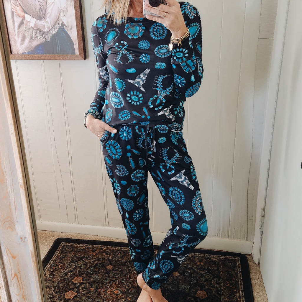 Turquoise Lounge Set – U Bar and Company