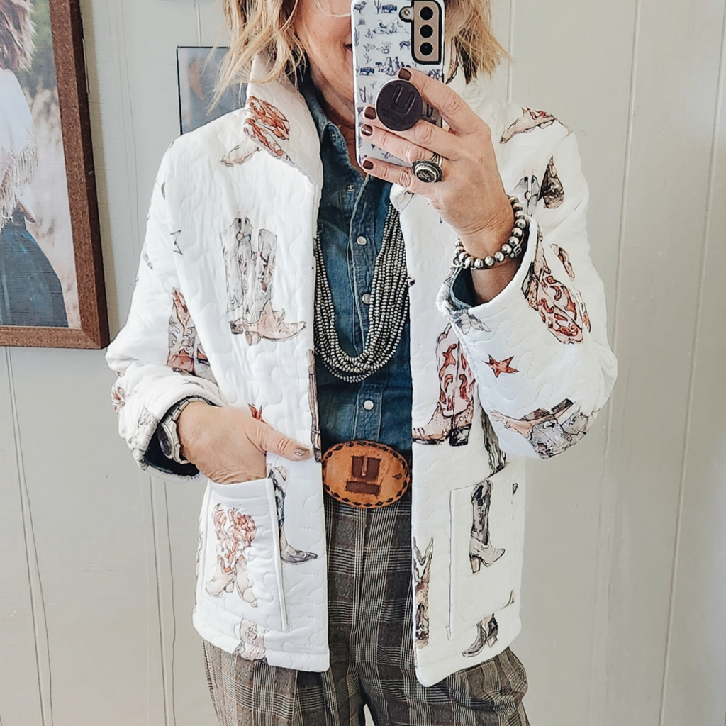 The Ida Mae Home Quilted Jacket – U Bar and Company