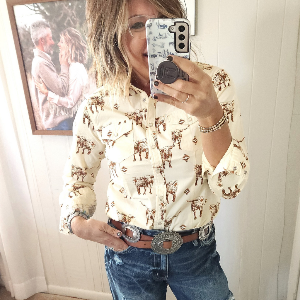 Cotton & Rye Longhorn Top – U Bar and Company