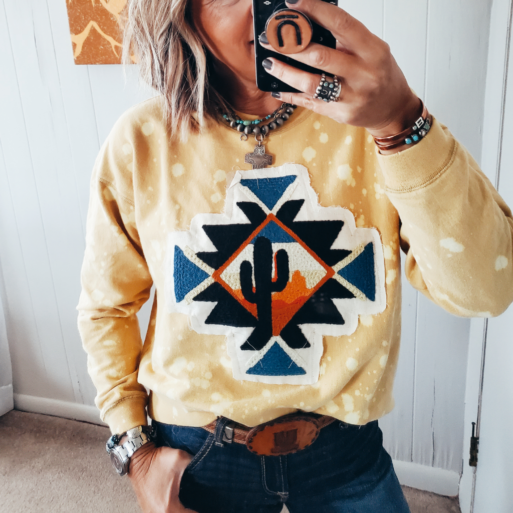 The Saltillo Sunset Sweatshirt – U Bar and Company